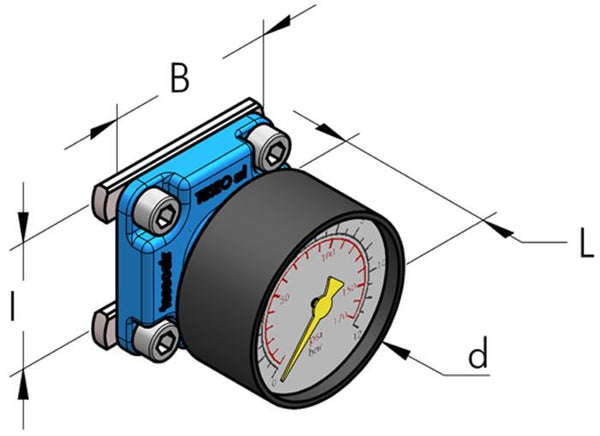Teseo HBS Manometer Complete | Teseo UK Distributor – D Cole Solutions